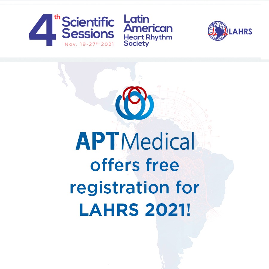 APT MEDICAL offers free registration for LAHRS 2021 - Sociedad ...